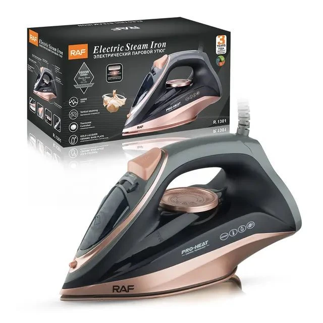 RAF Original Lightweight Electric Steam Iron – Nonstick Soleplate ...